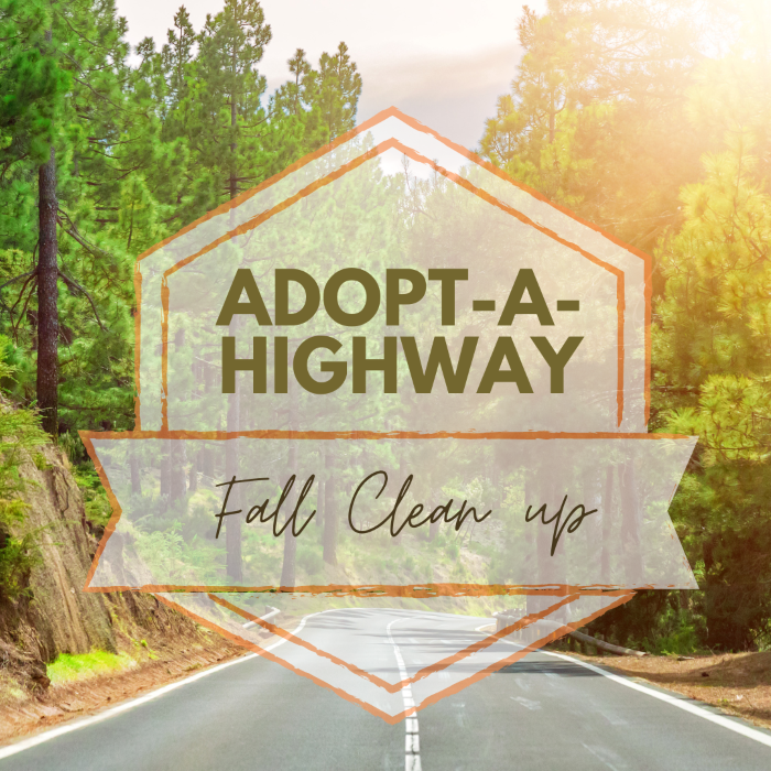 Adopt-a-Highway Fall pick-up event - Owl Creek Conservancy